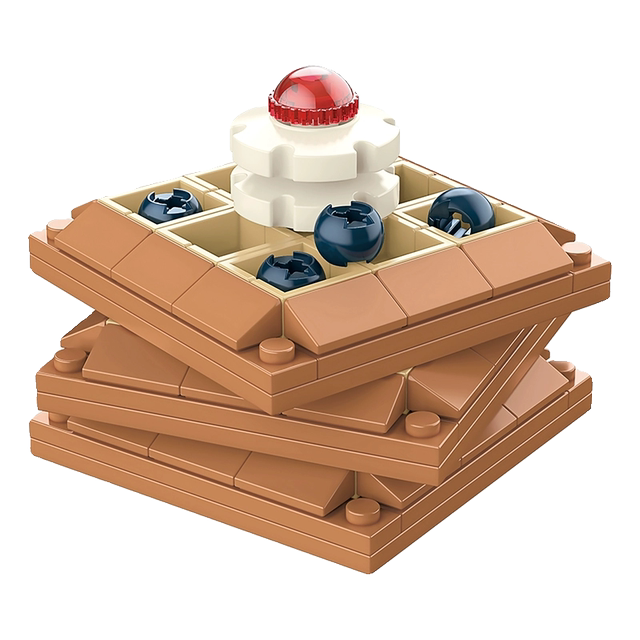 2024 New Creative Girls Assembling Toys Building Blocks Puzzle Dessert ...