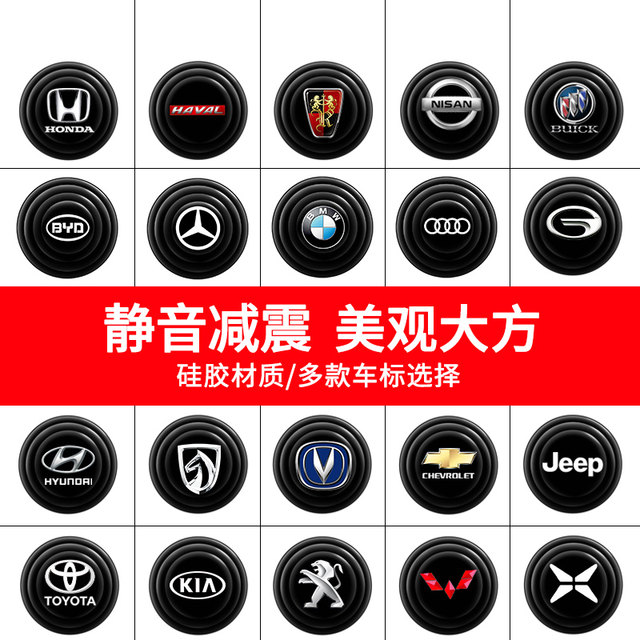 Door shock-absorbing buffer gasket car door anti-collision strip ...