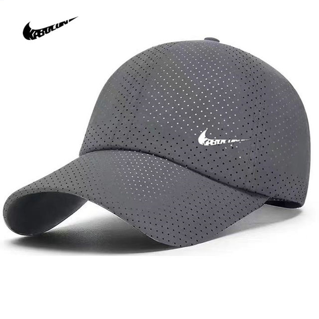 Outdoor sports hats for men, summer quick-drying peaked caps, sun ...