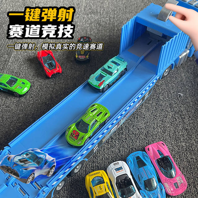 Large deformation ejection racing track storage truck car sliding level ...