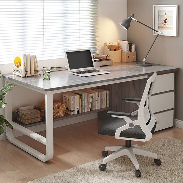 Computer desk desktop household desk and chair combination with drawers ...