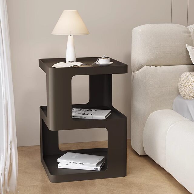 Side table sofa side cabinet living room small coffee table bedside ...