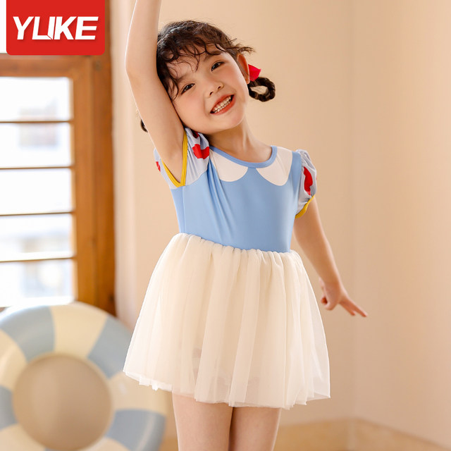 Children's swimsuit children girl 2024 new winter swimsuit girl cute ...