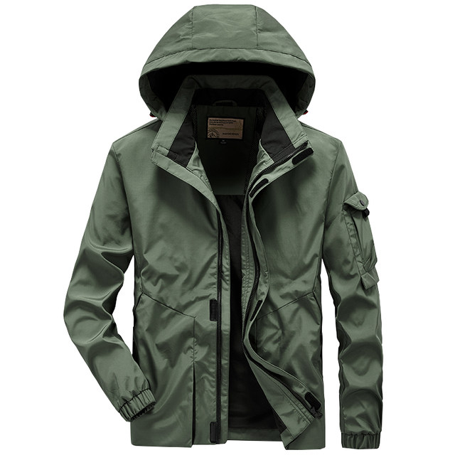 Spring and autumn quick-drying jacket men's loose outdoor assault top ...