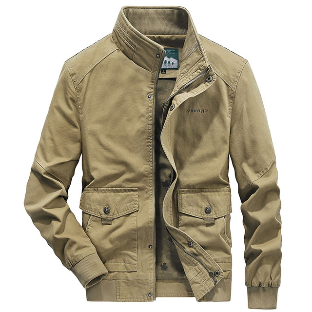 Jacket Men's Fashion Large Size Loose Top Men's Jacket Fashion Multi ...