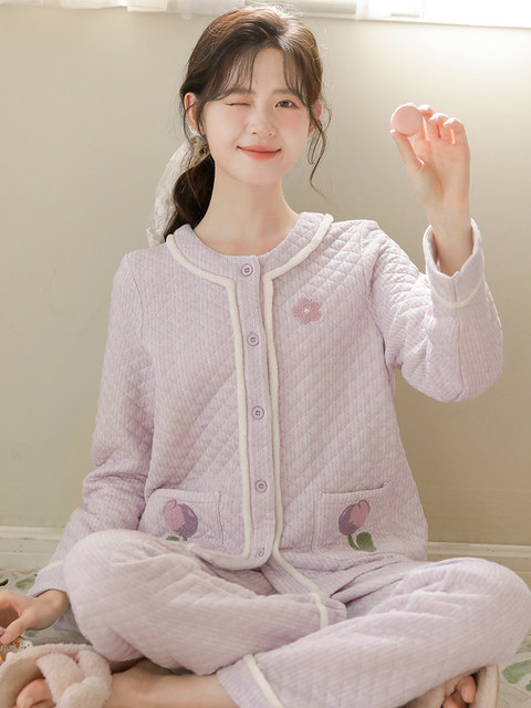 Fuduo autumn and winter air cotton cotton confinement after labor, warm ...