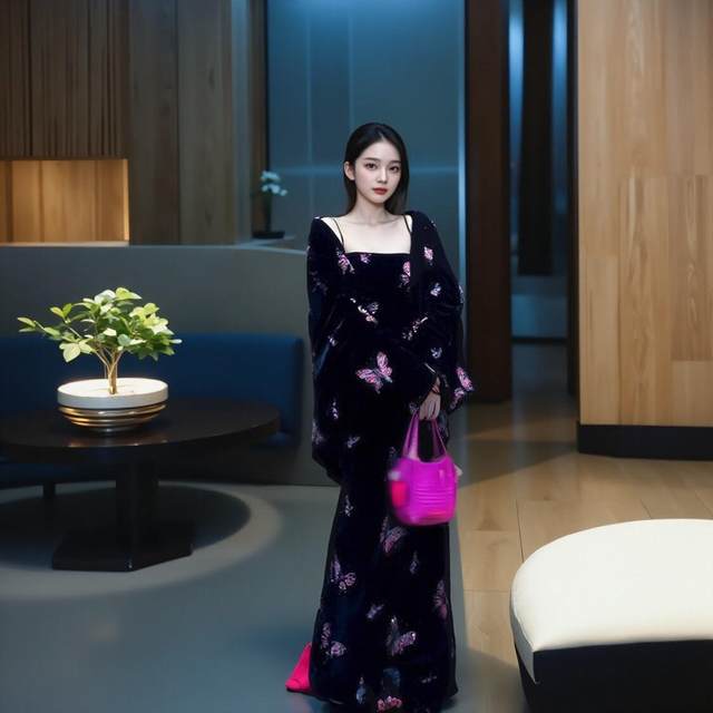 MOSS new Chinese style reversible velvet slant-breasted cotton coat for ...