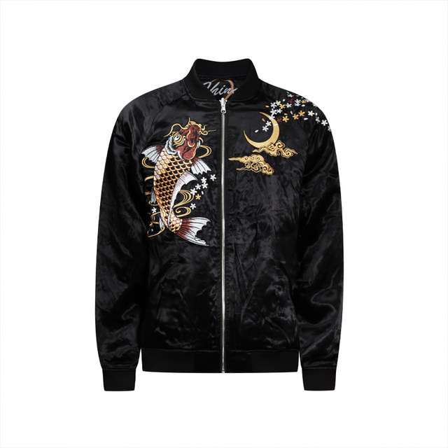Bengtian Chengyun Original Yokosuka Embroidered Men's Reversible Jacket ...