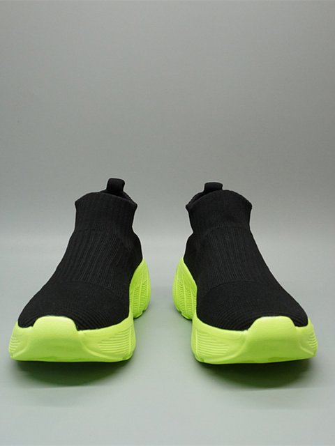 High-rise thick sole stomp feel comfortable to step on the shit, medium ...