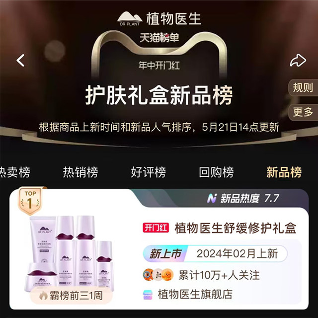 Botanical doctor green thorn fruit skin care product set female ...