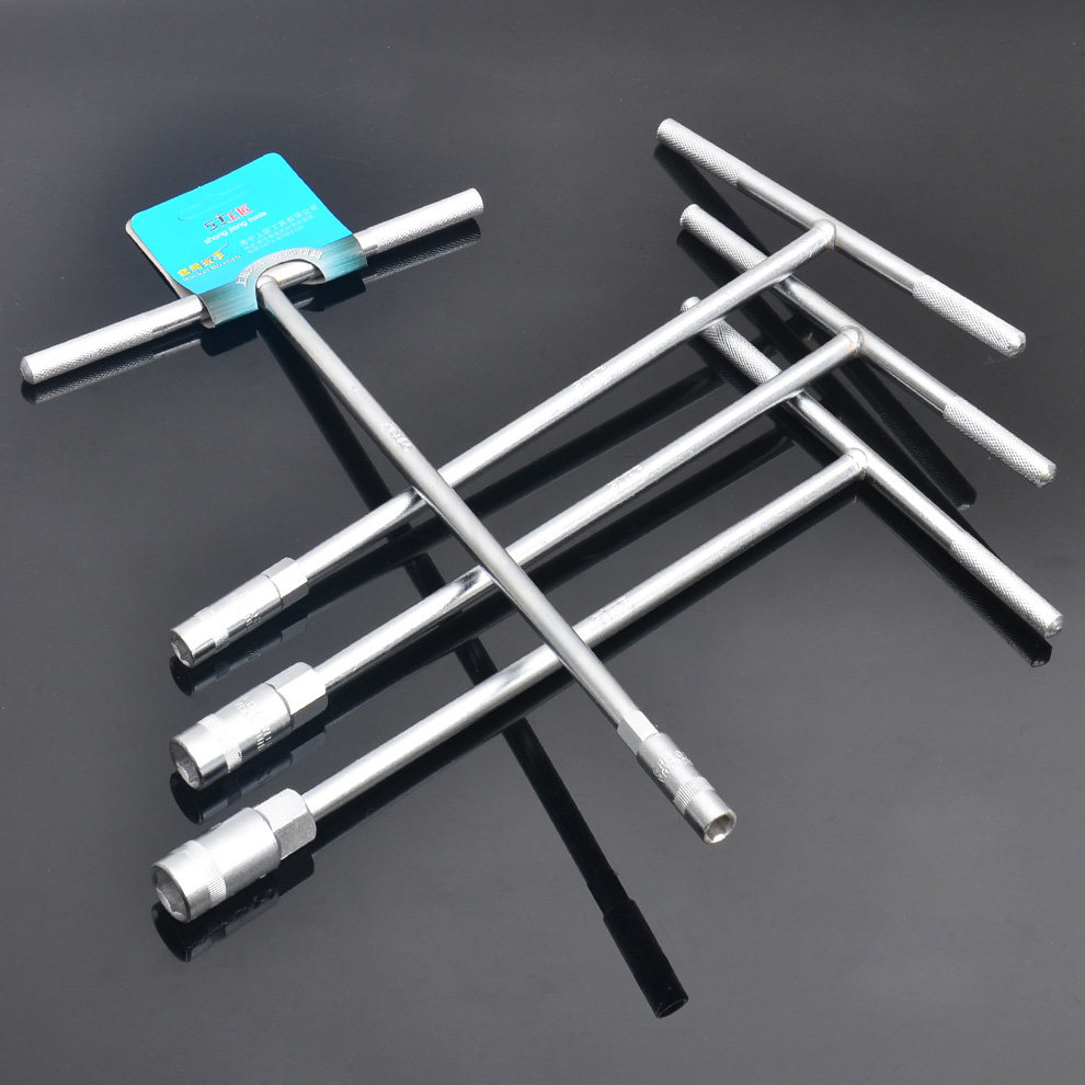 Sj T-Type Socket Wrench - Metric, High-Carbon Steel