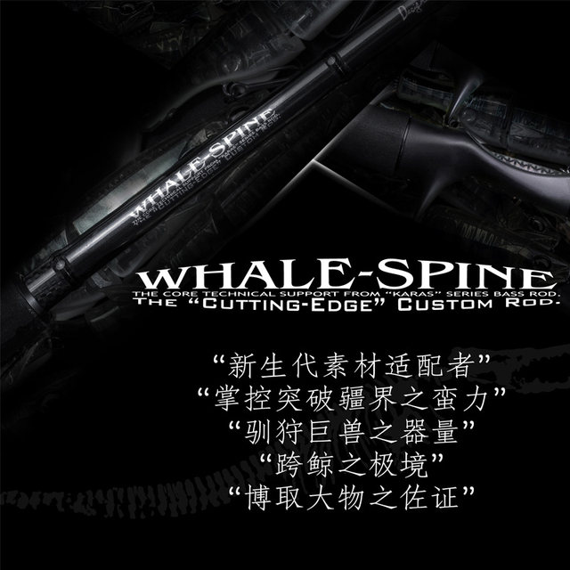 22 New Ravenspeak Whale Ridge Large Lure Bait Fishing Rod Two-section ...