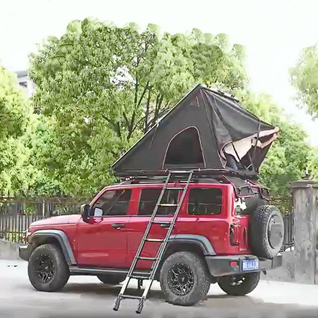 Customizable solar sunroof access car SUV outdoor self-driving tour ...