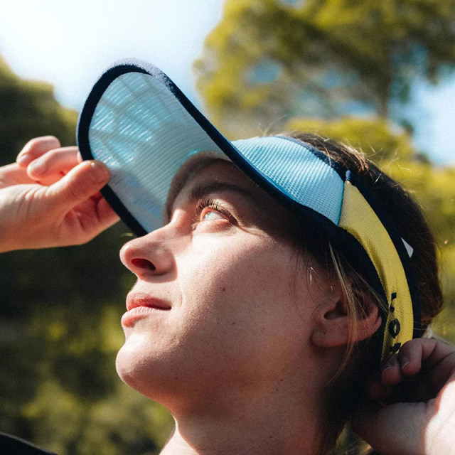 Compressport Marathon running cap Breath, fast -drying sunshade CS hat ...