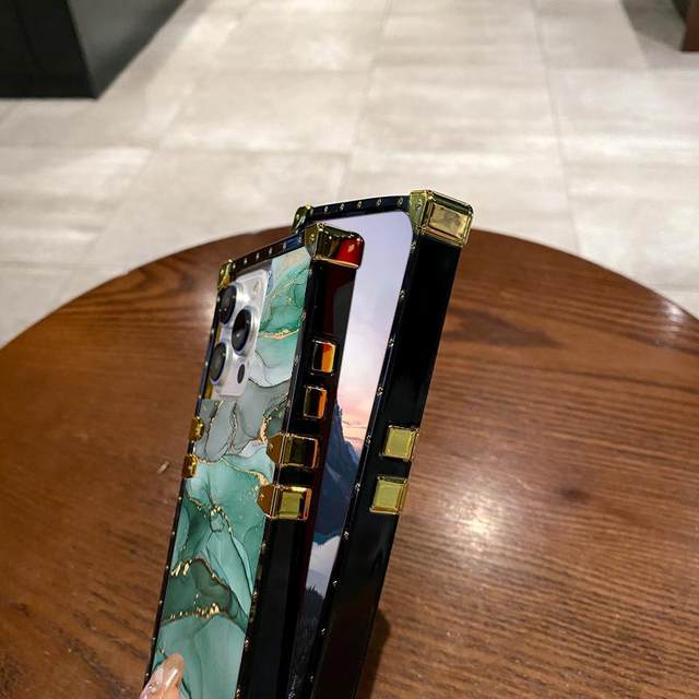 New iPhone16 square mobile phone case, all-inclusive Apple 15promax ...