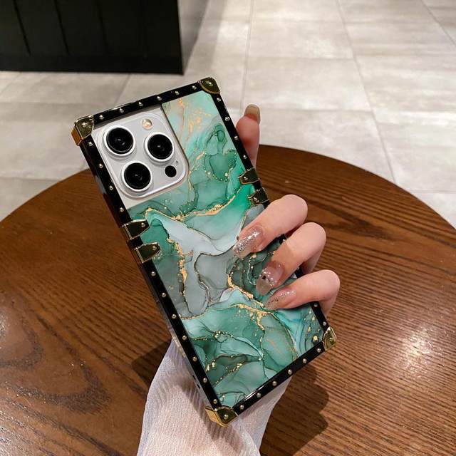 New iPhone16 square mobile phone case, all-inclusive Apple 15promax ...