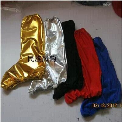 Mongolian clothing boot covers Tibetan performance dance boot covers ...