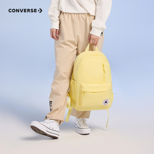 Converse children's bag 2024 new casual simple backpack school bag boys ...