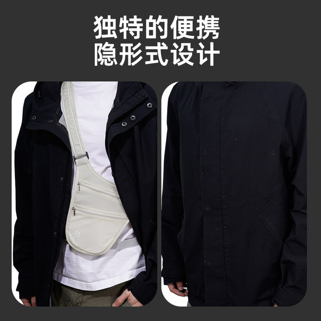 Anti-theft waist bag, close-fitting, invisible, travel abroad, European ...