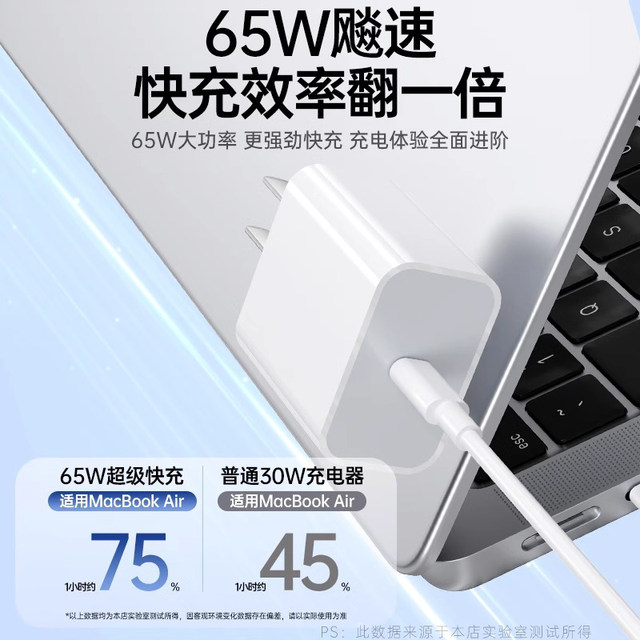 BS is suitable for Huawei Xiaomi laptop charger head Honor dual Type-C ...