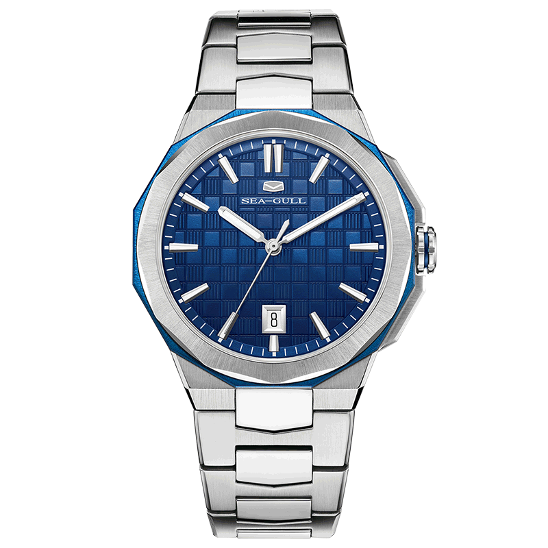 New genuine seagull watch men's classic simple ST18 movement fully ...