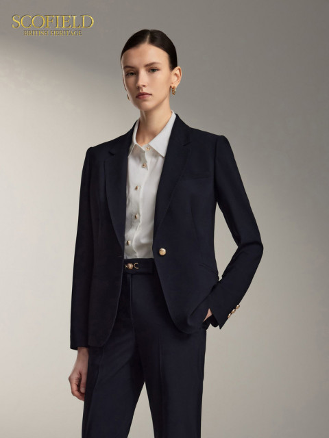 Scofield Women's Simple Blazer Set 2025 Spring New Products