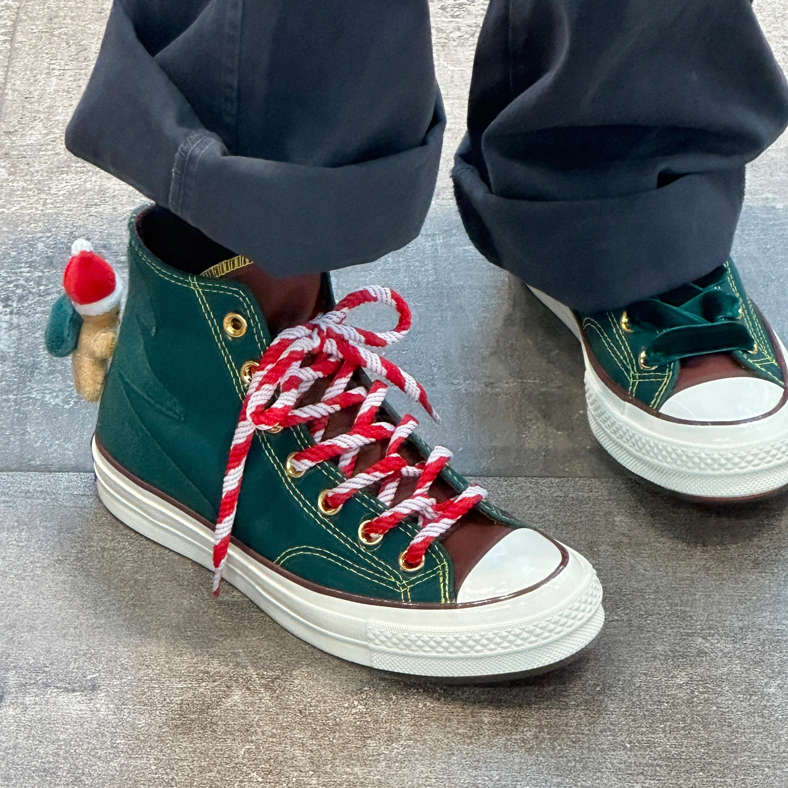 CONVERSE Converse 1970S Christmas Gingerbread Man Reindeer Doll High ...