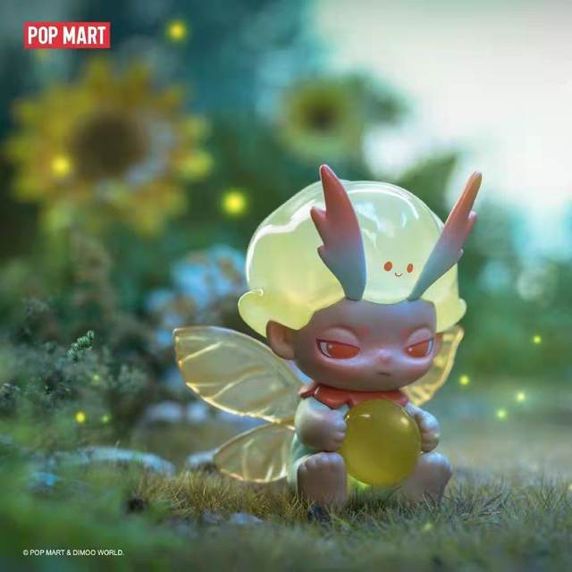 dimoo Forest Night Blind Box Genuine Bubble Mart Sunflower Sleeping ...