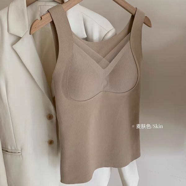 Mia 8803 Autumn and winter grinding hair heating and warm vest ladies ...