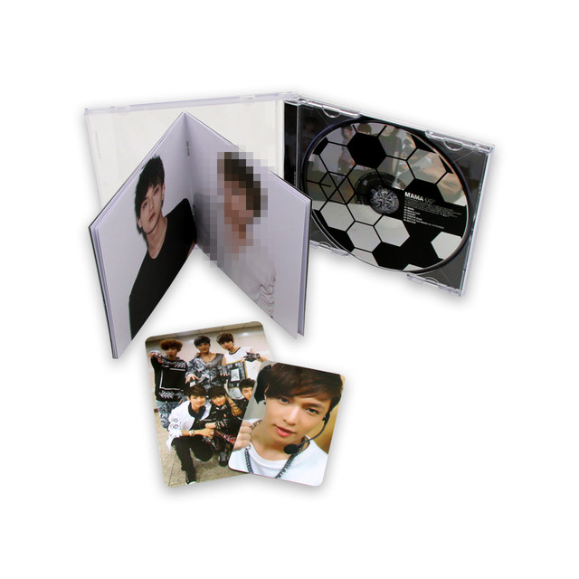 Spot EXO-M1stminialBumma Album CD CD+Lyrics Photo Book+Signature Card
