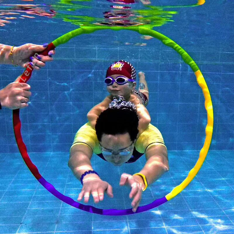Children's Swim Training Hula Hoop | Sinkable and Detachable Diving Hoop