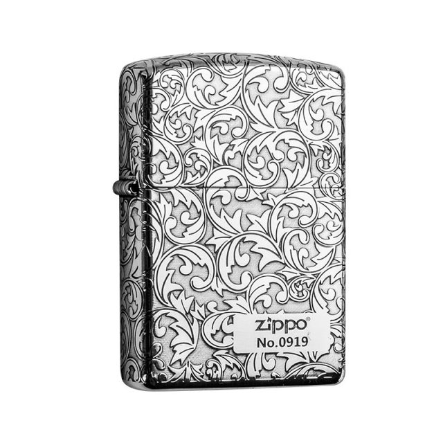 zippo genuine lighter sterling silver armor Tang prairie suit genuine ...