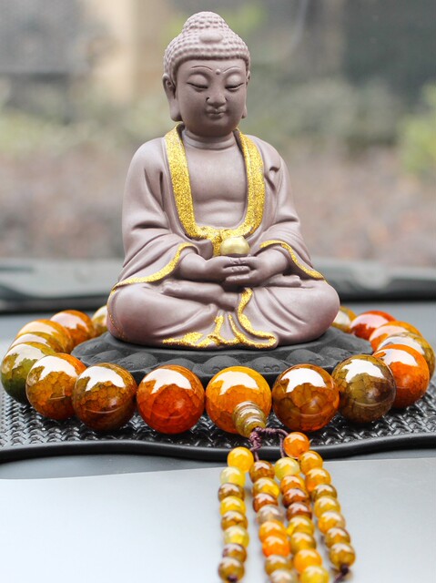 Car Ornaments, Buddha Statues, Car Interior Decorations, Activated ...