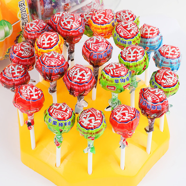 Yake fruit-flavored lollipops 120 barrels mixed flavor creative ...