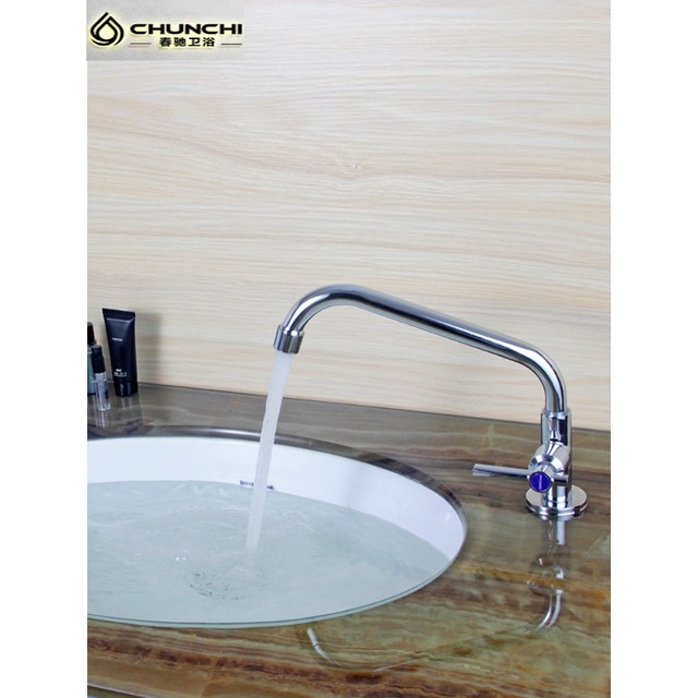 Seven-character extended and heightened faucet marble vertical long ...