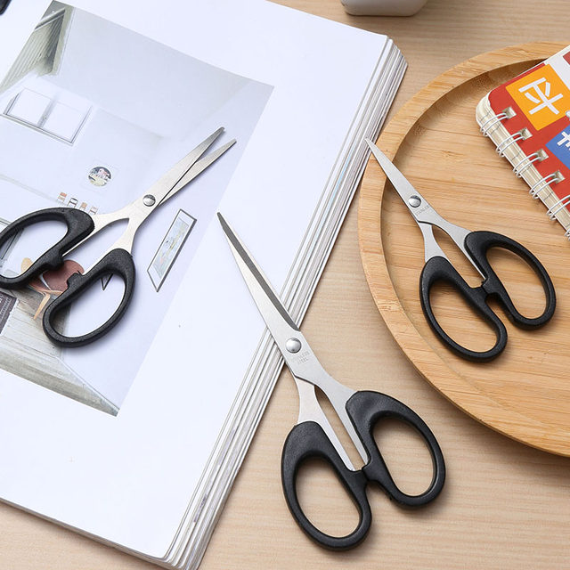 Small scissors cut thread head stainless steel large durable stationery ...