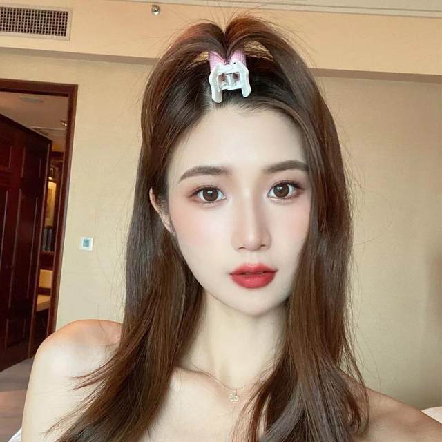 High-ceiling hair fluffy artifact top hair root fluffy clip styling ...