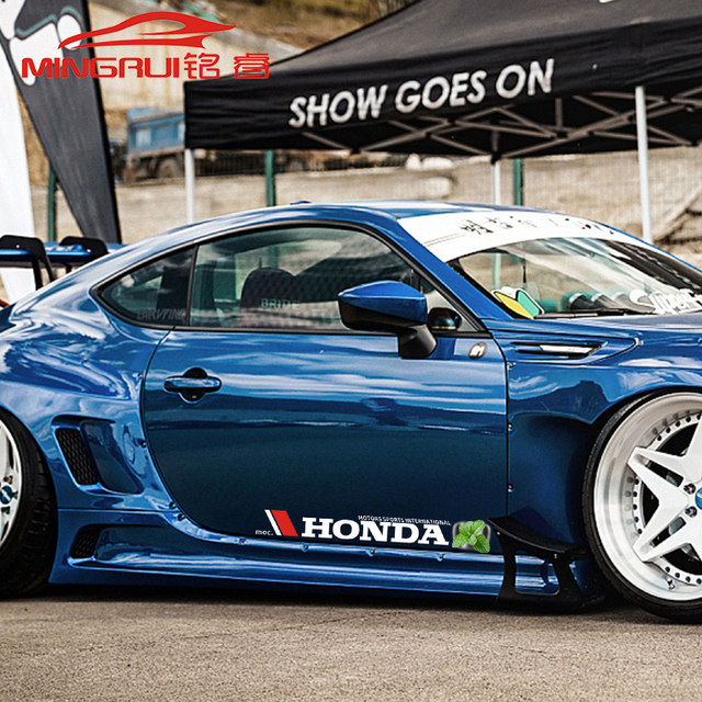 Suitable for Honda tenth generation Civic Fit CRV car sticker ...