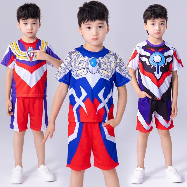 Ultraman Clothes Boys Set Summer 2025 New Children's Quick-Drying ...