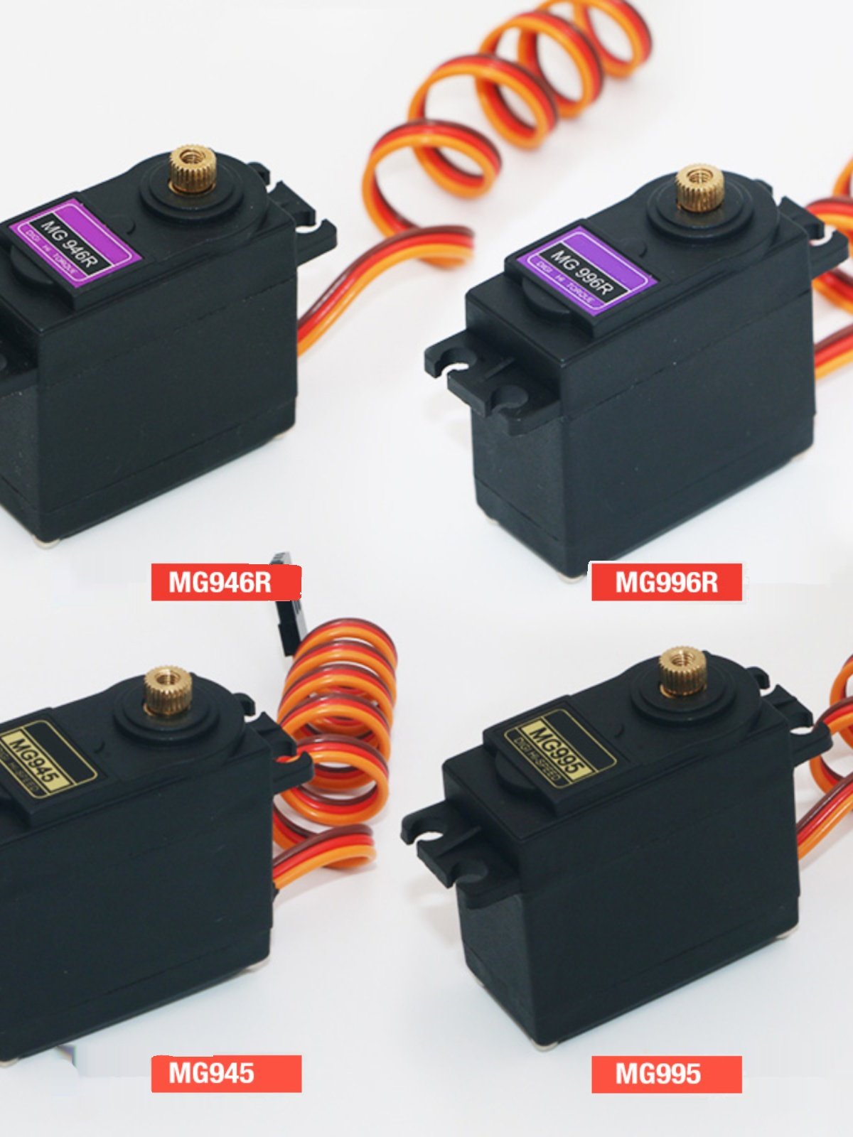 Servo Digital Metálico Dragon Tamer 13kg - Impermeable MG995/996R