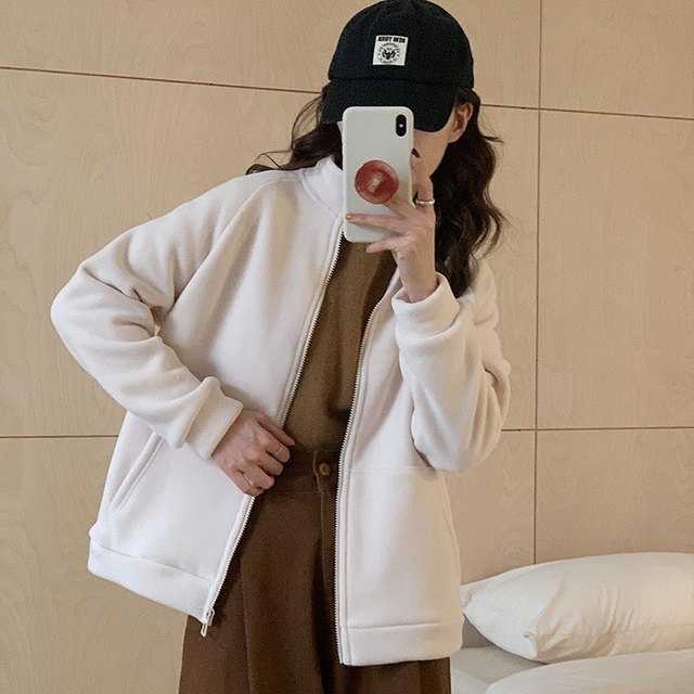 An Ting's open autumn and winter thickened plus the warm outer jacket ...