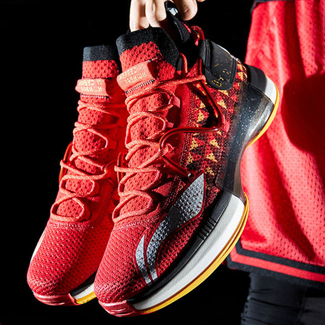 Li Ning basketball shoe flashing 6 starts night shock absorption and ...