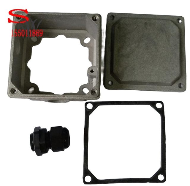 Motor aluminum junction box y2 aluminum shell motor junction box 63 ...