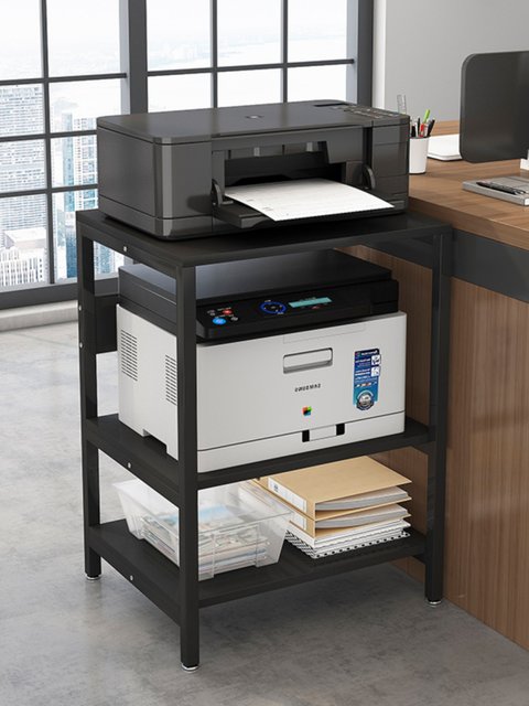 Printer rack office desk storage rack household multi-layer multi ...