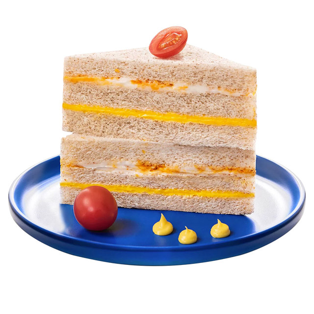 Harland meat floss sandwich bread whole box rye meat floss bacon cheese ...