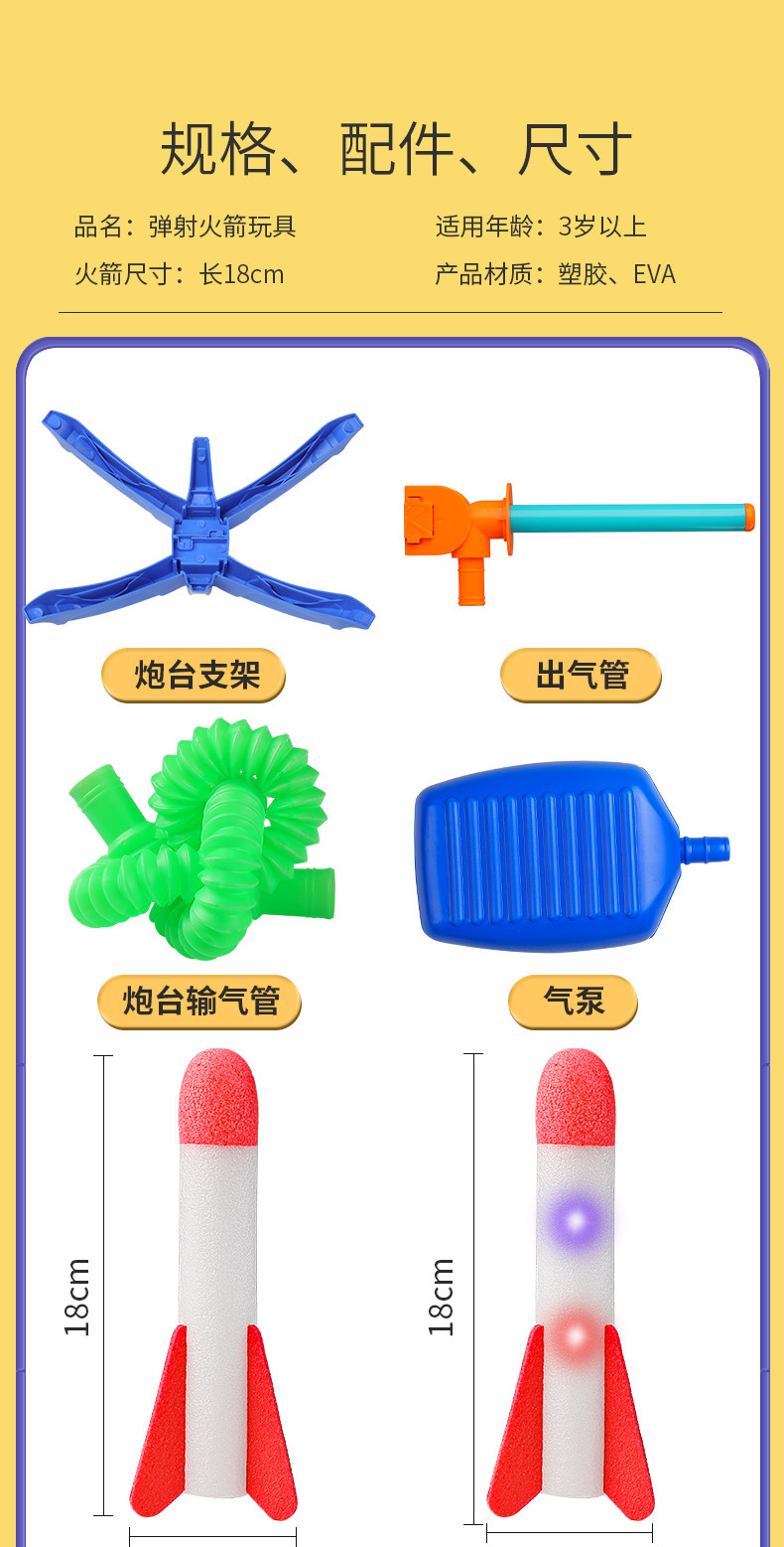 Children's Slap Rocket Launcher Toy For Military Model Enthusiasts ...
