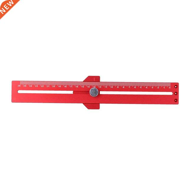Multifunctional Ruler T-shaped Rulers Woodworking Scriber DI