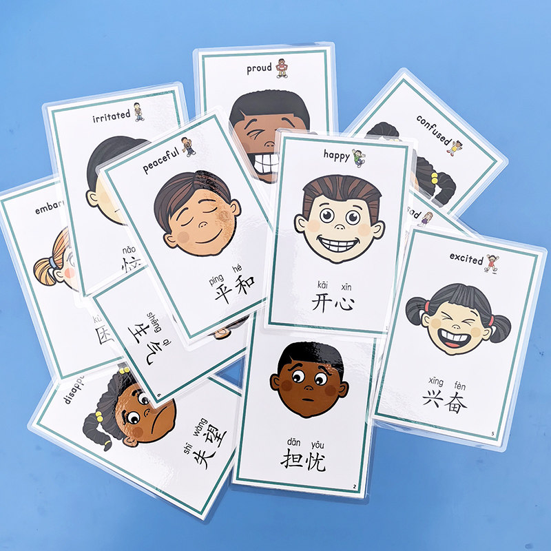 Cartes d'émotions pour tout-petits - Cartes d'apprentissage des ...