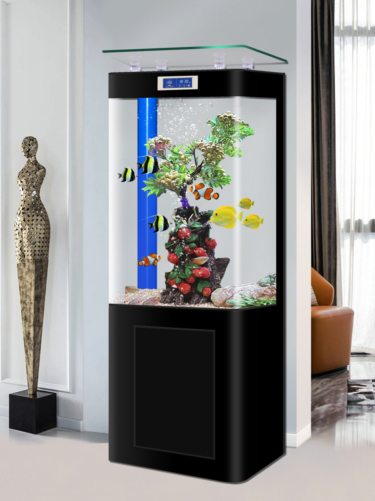 Vertical Fish Aquarium Tanks Tall Vertical Fish Tank: Modern Design