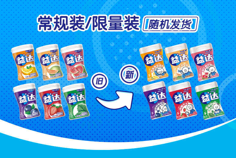 Yida Ice Cold Mint Xylitol Sugar-Free Chewing Candy - Office & Leisure ...